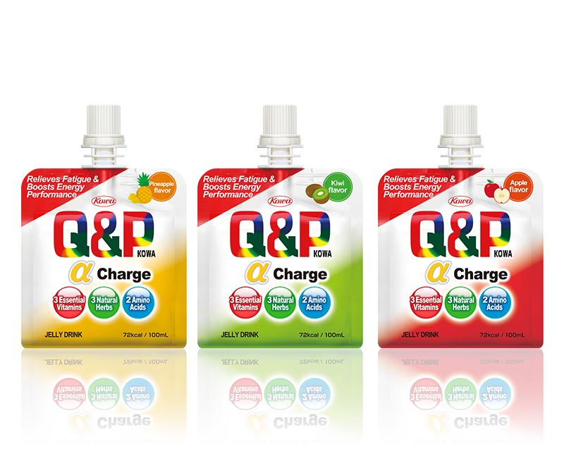 Q&P α Charge JELLY DRINK | Kowa Self Care International - Kowa Company ...